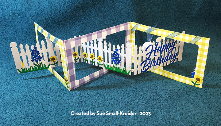A Gingham Fence Birthday – Ully Cat's World