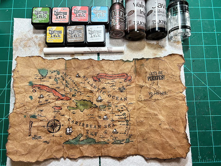 Let’s Be Pirates – A Pop-Up Map Card – Ully Cat's World