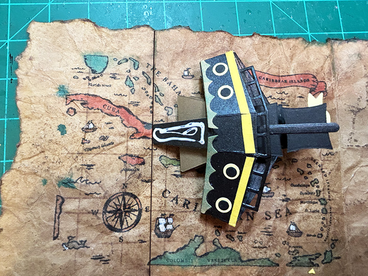 Let’s Be Pirates – A Pop-Up Map Card – Ully Cat's World