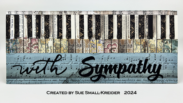 Let The Music Play – A Sympathy Card – Ully Cat's World