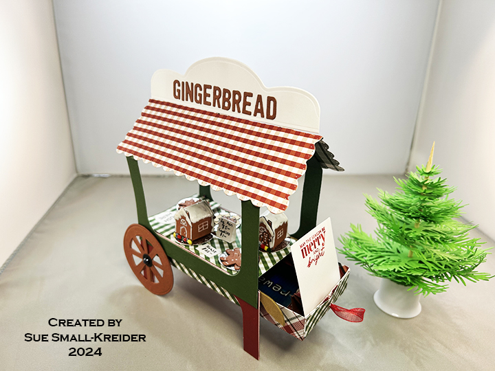 A Gingerbread Cart Gift Card Holder – Ully Cat's World