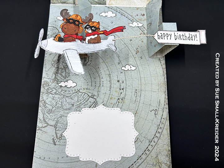 Flying By Pop-up Birthday Card – Ully Cat's World