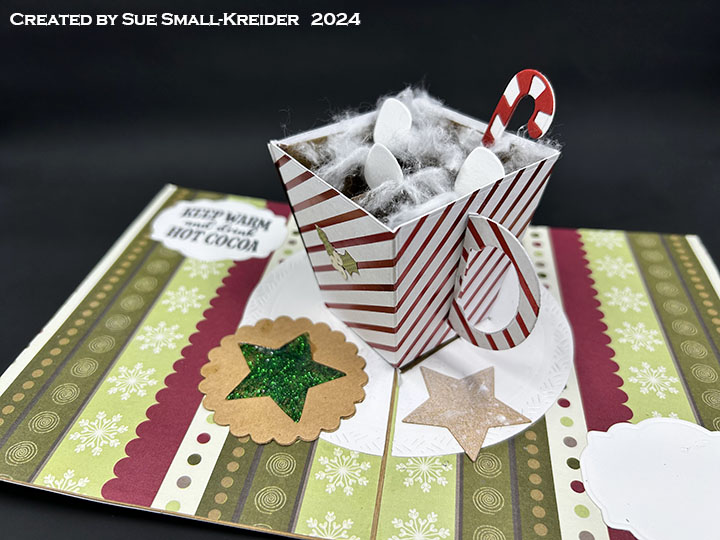 Cocoa Mug Pop-Up Christmas Card – Ully Cat's World