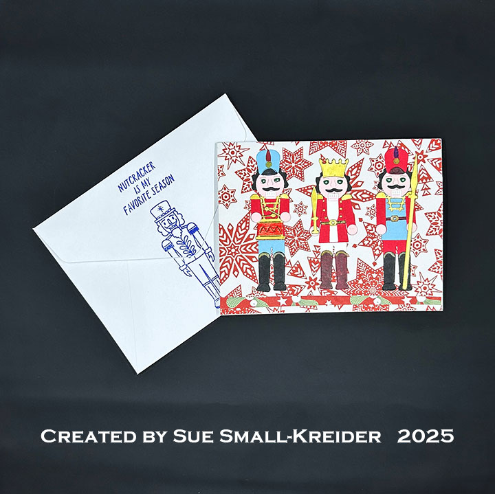 Frantic Stamper- Nutcracker Trio Card – Ully Cat's World