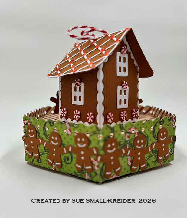Pop-Up Gingerbread Ornament Card – Ully Cat's World